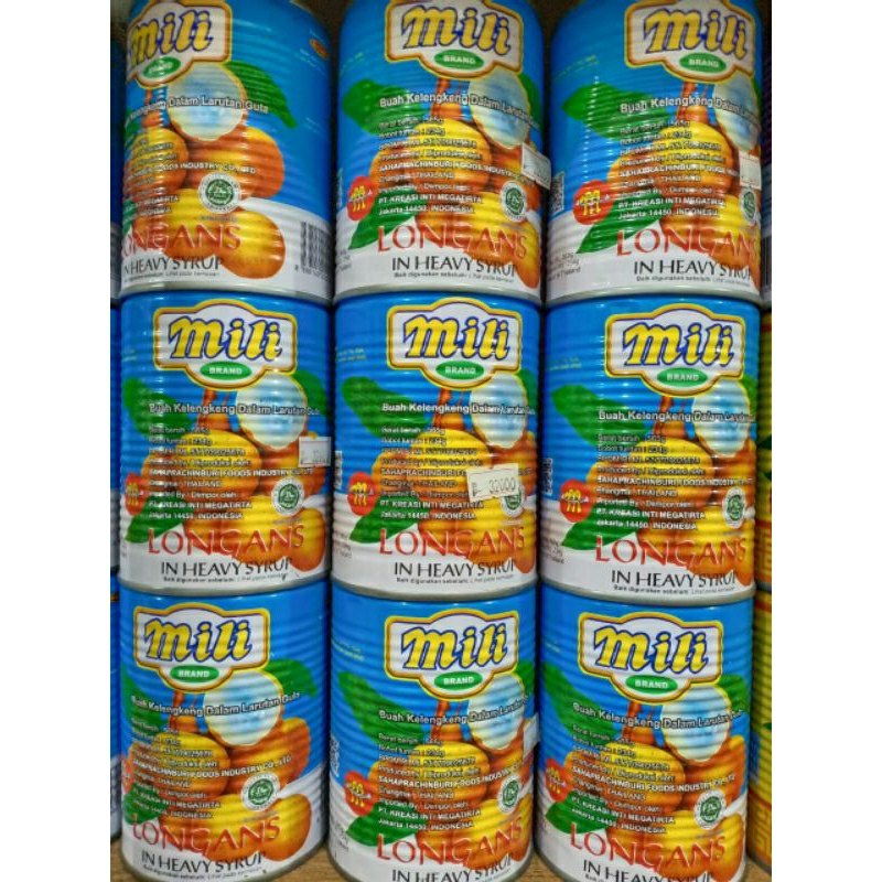 New!! Mili Brand Longan / Longan Canned 565gr | Shopee Malaysia
