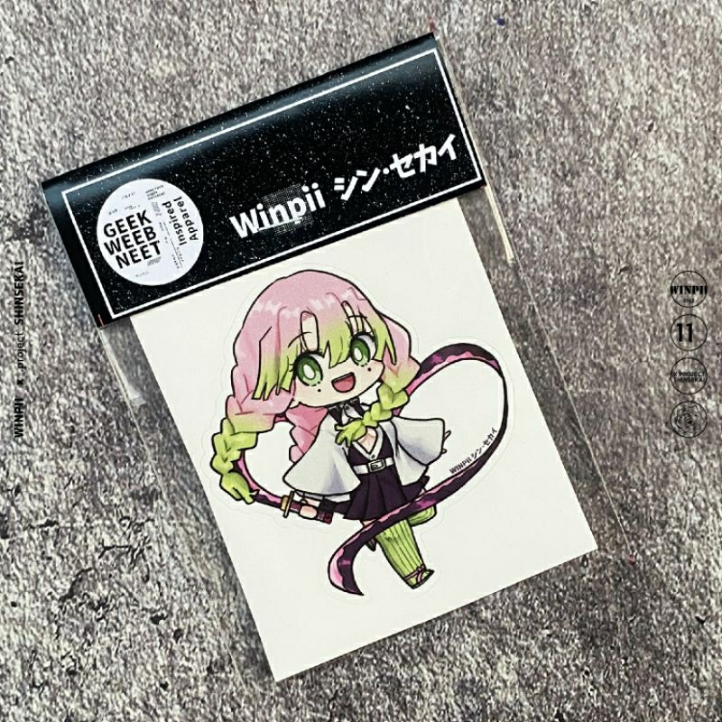Kanroji Mitsuri Anime Demon Slayer Stickers/Stickers | Shopee Malaysia