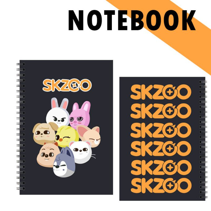 SKZOO Stray Kids Spiral Notebook A6 | Shopee Malaysia