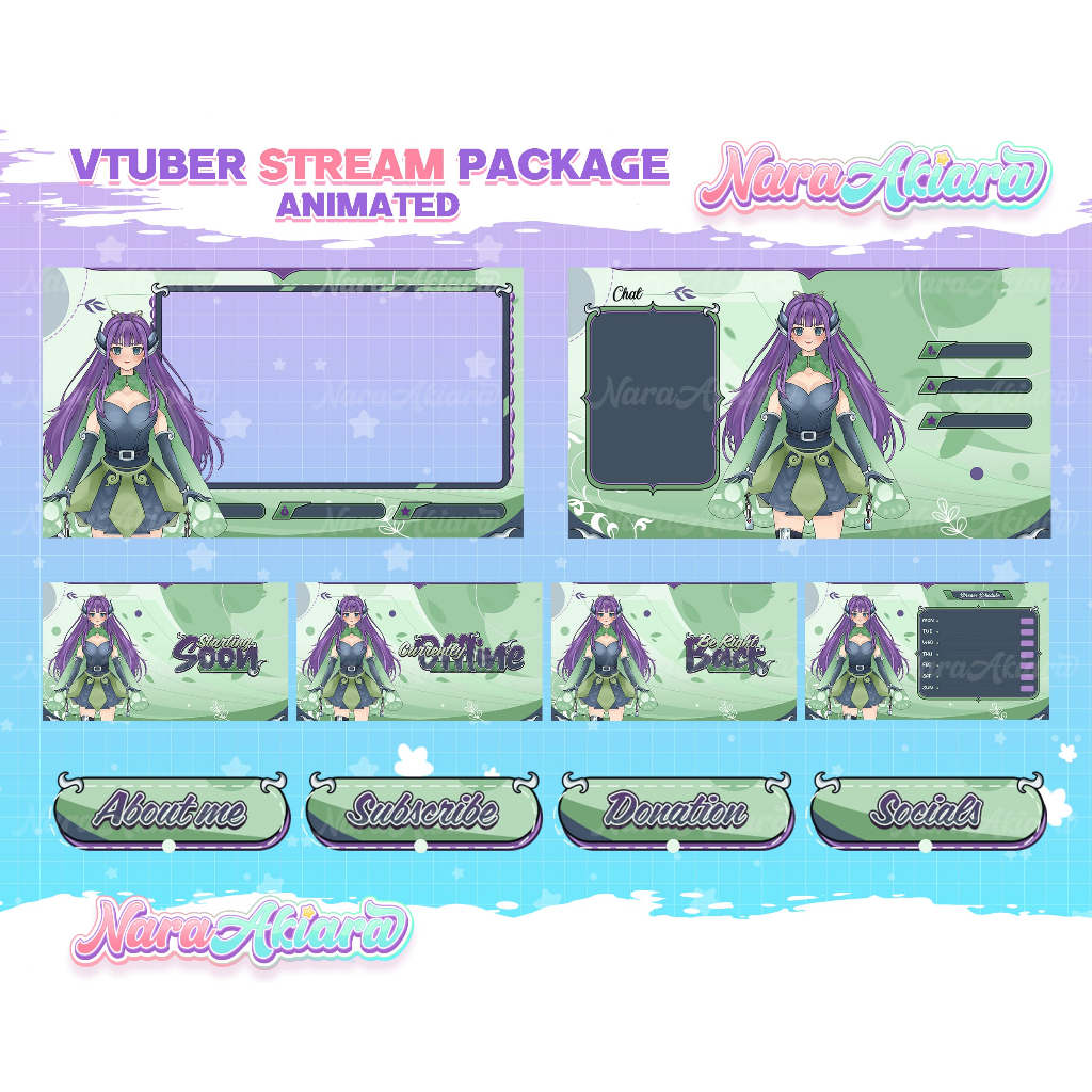Cool Streaming Design with Unique Overlay Packages, Overlays for ...