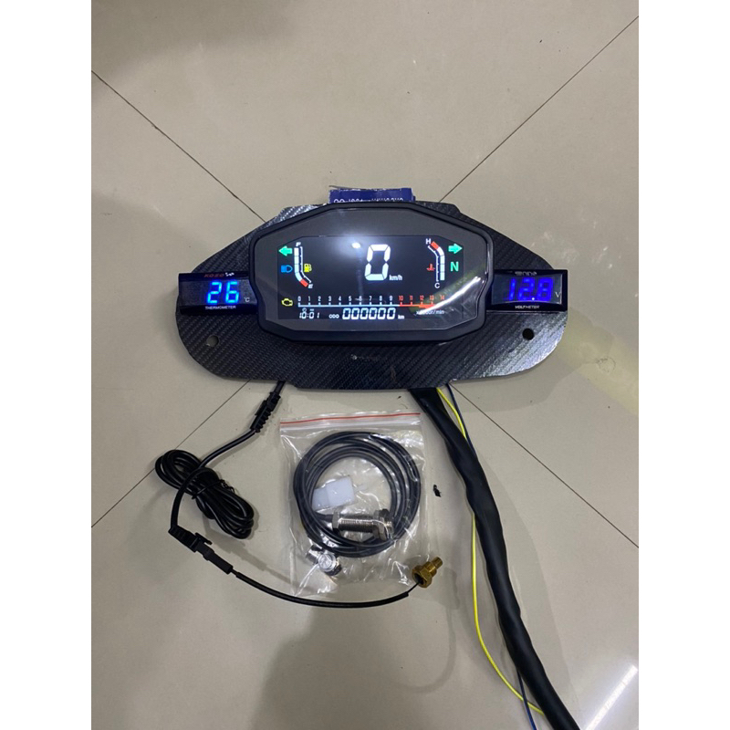 SPEEDOMETER SPEEDO DIGITAL NINJA 250 CARBON MODEL Ducati | Shopee Malaysia