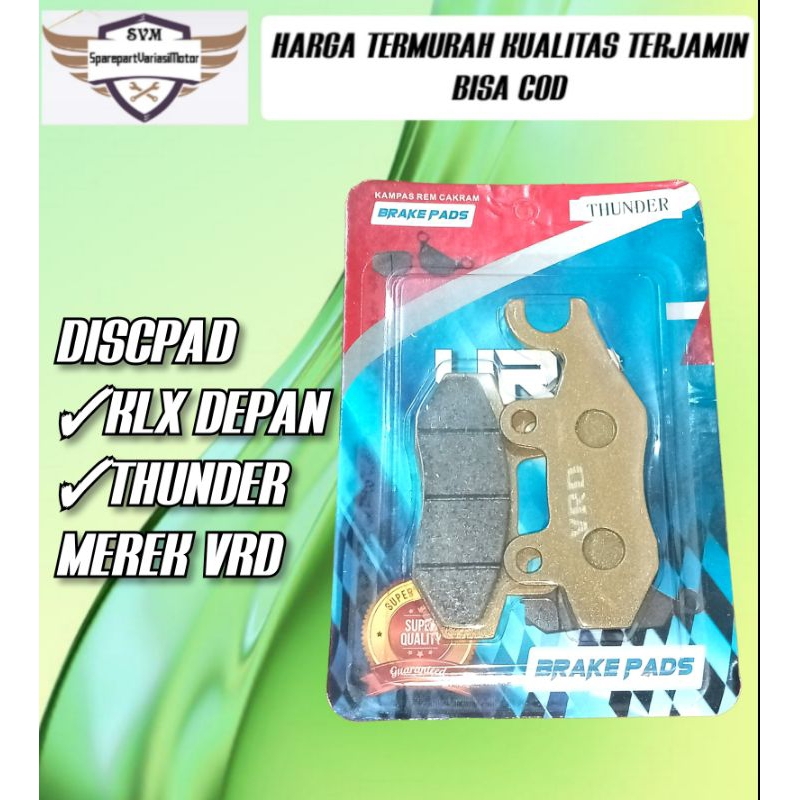 KLX front / Suzuki Thunder disc Brake pads | Shopee Malaysia