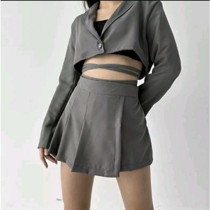 Jiyoo Series Skirt Pants | Shopee Malaysia