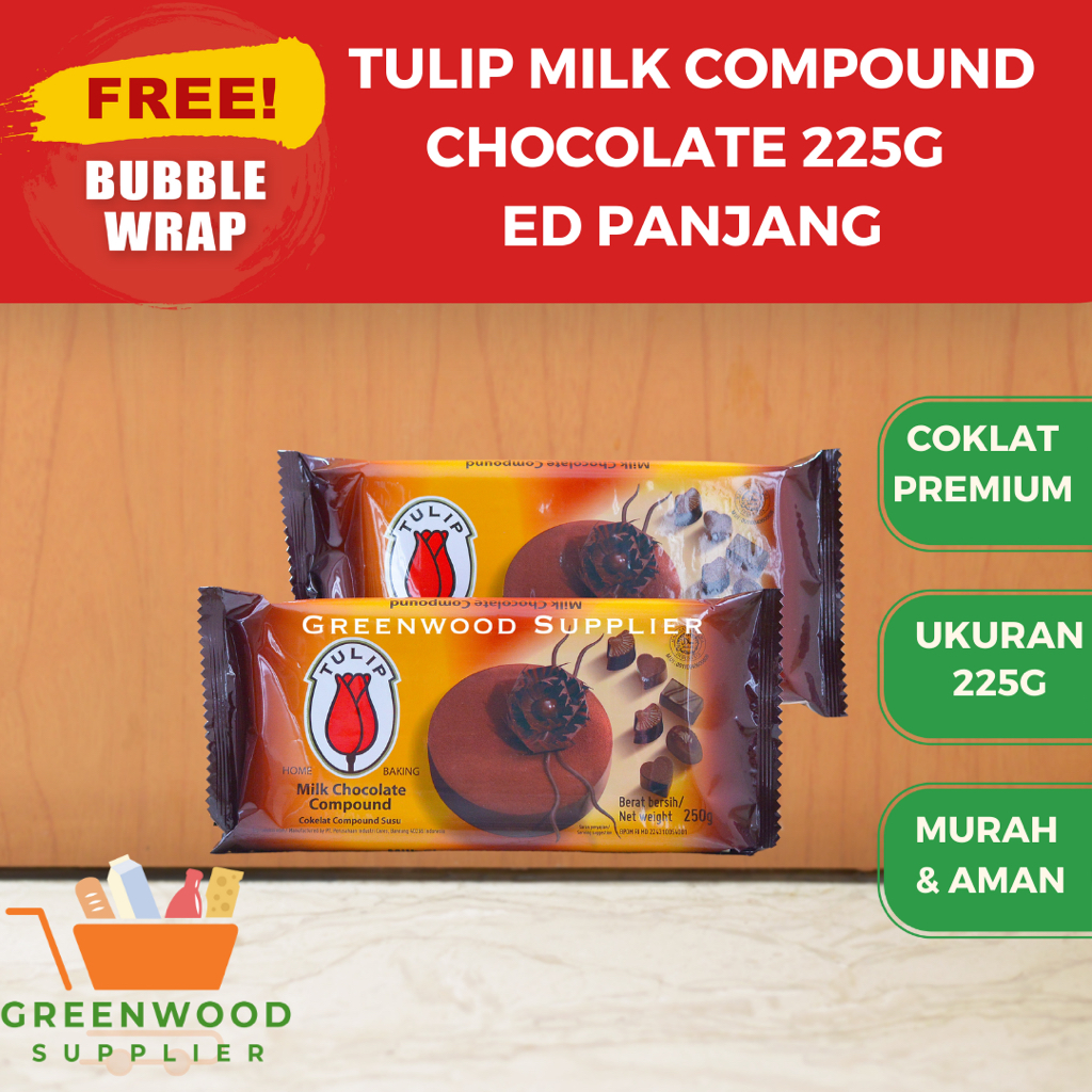 Tulip Milk Chocolate Compound - 225 Grams | Shopee Malaysia