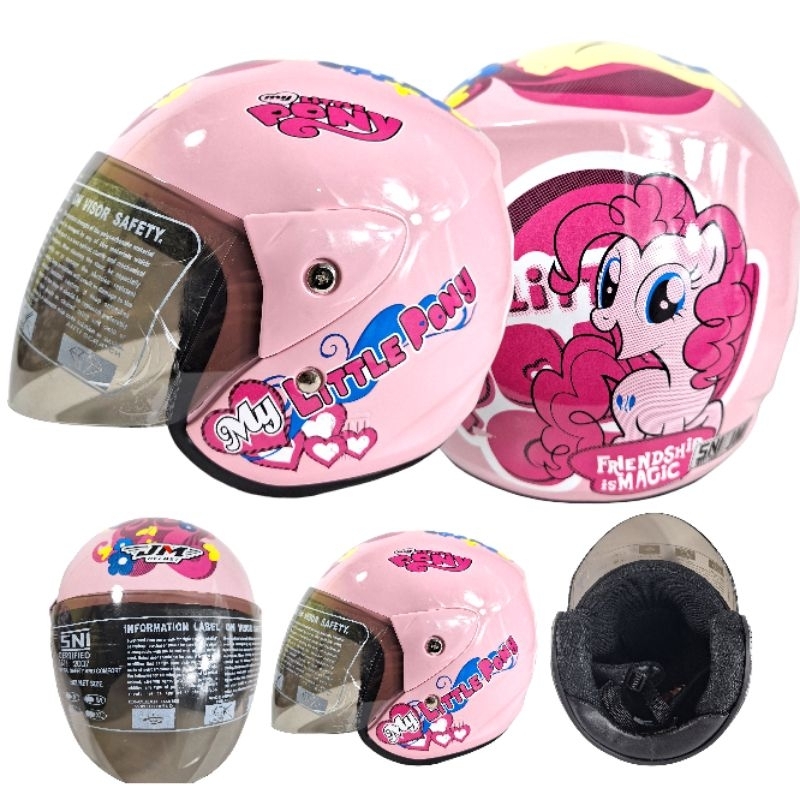 Pony/little Pony/Little Pony Helmet 3 To 9 Years | Shopee Malaysia