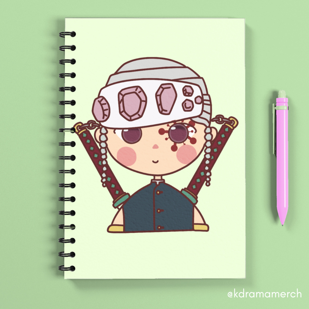 Demon SLAYER HASHIRA VERSION NOTEBOOK SPIRAL ANIME A5/ ANIME/JOURNAL ...