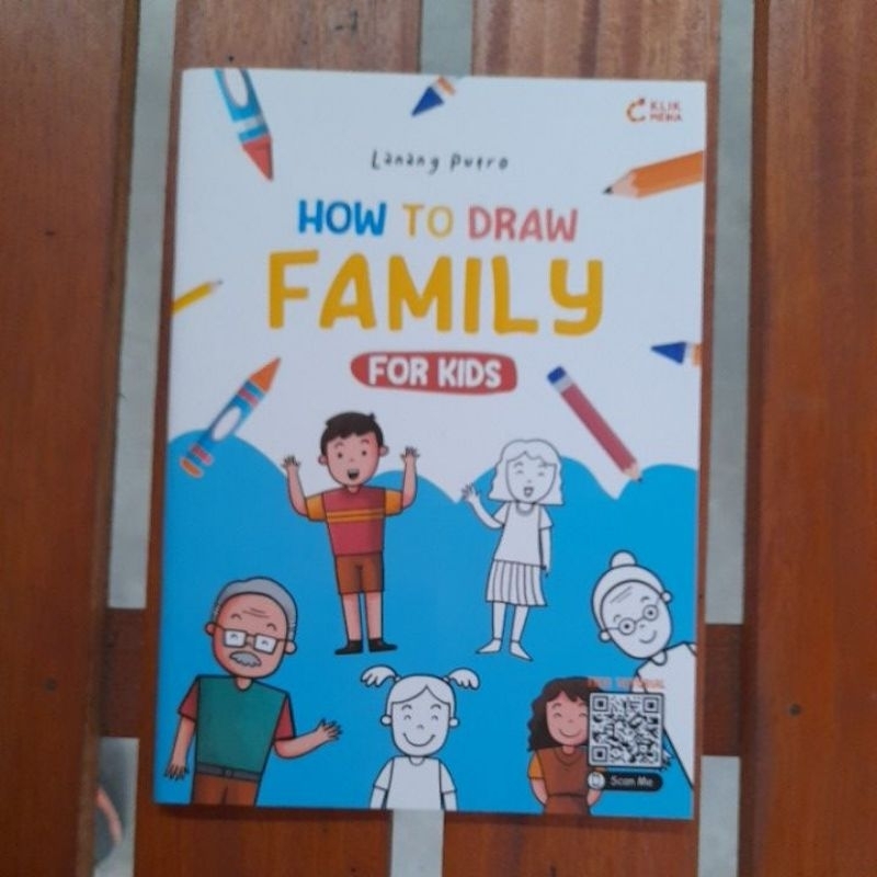 How TO DRAW FAMILY BOOK FOR KIDS | Shopee Malaysia