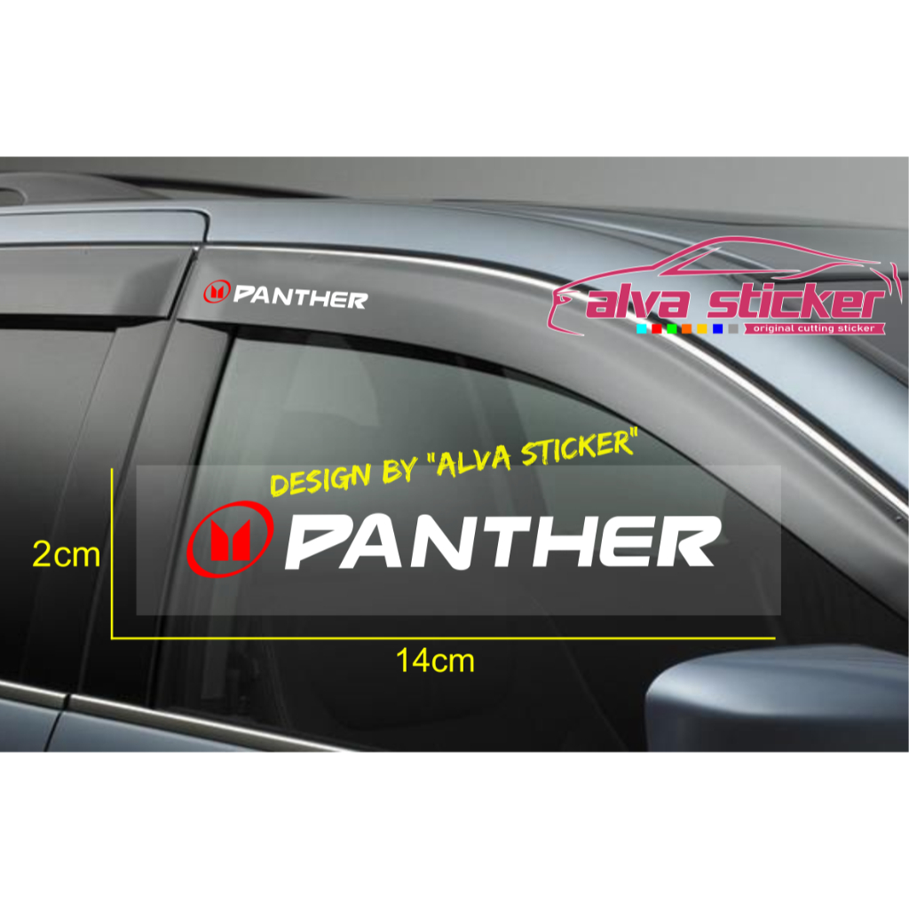 Best panther sticker, isuzu panther car water gutter sticker, 2 pieces ...