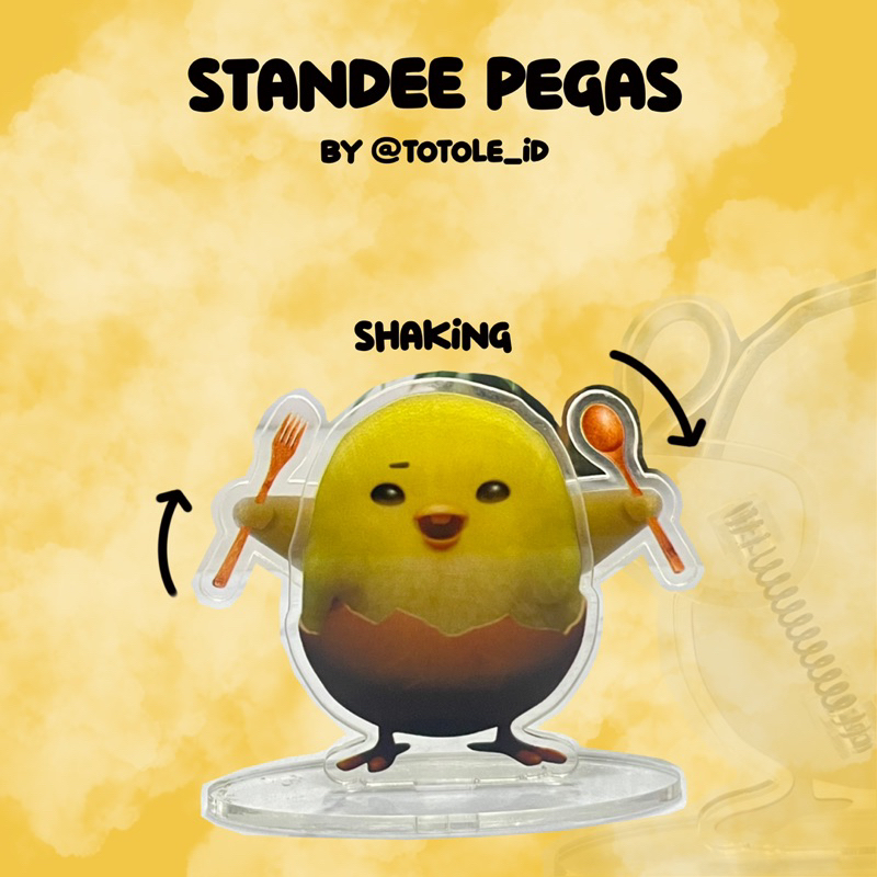 Custom spring standee by totole_id / pear stande | Shopee Malaysia