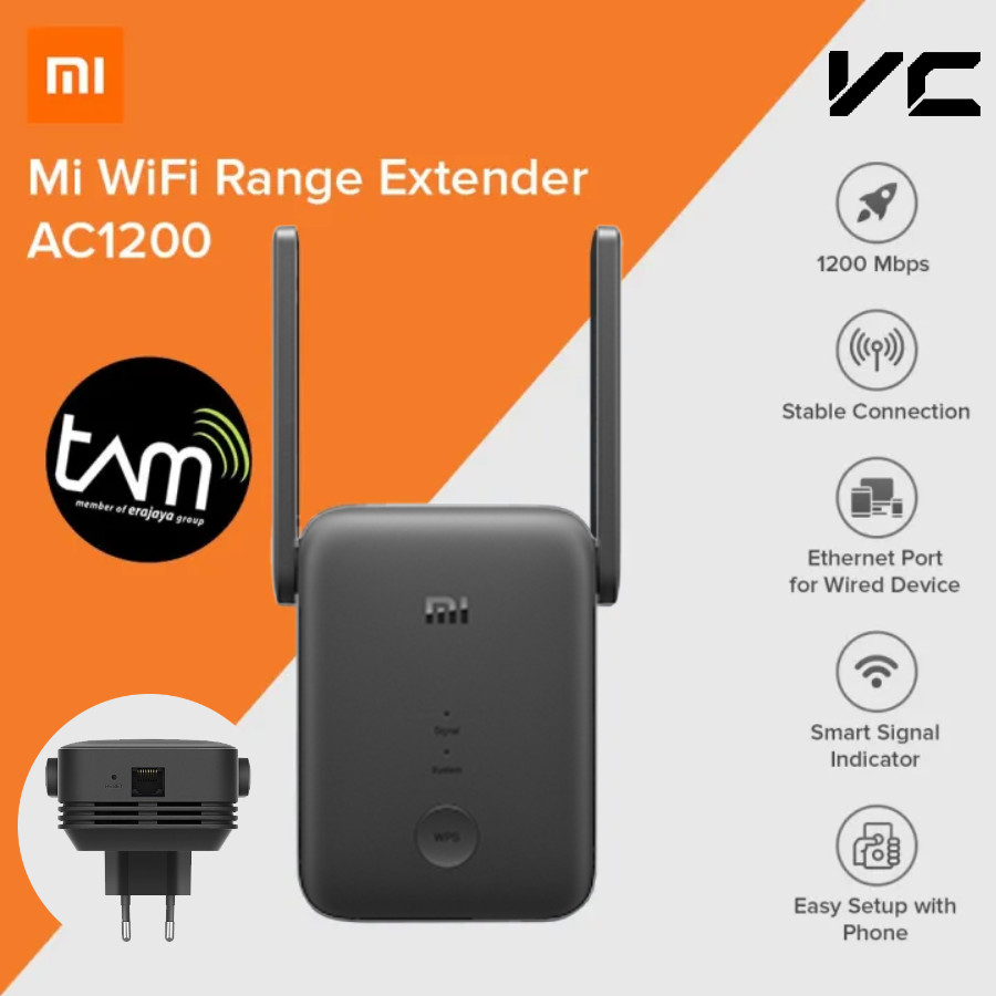 Xiaomi Mi Wi-Fi Range Extender AC1200 5G Repeater Wifi Dualband 5Ghz ...