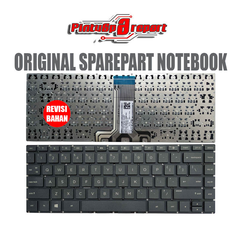 Keyboard HP Pavilion 14S 14 BS BW BK BF BA ORIGINAL | Shopee Malaysia