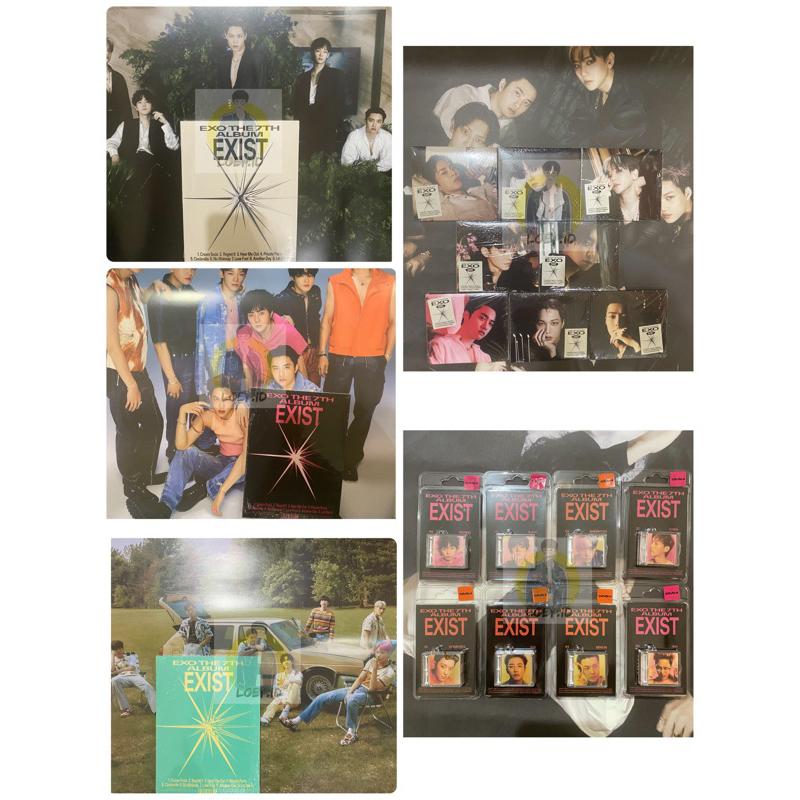 Exo EXIST ALBUM PHOTOBOOK DIGIPACK SMINI + SEALED POSTER / UNSEALED ...