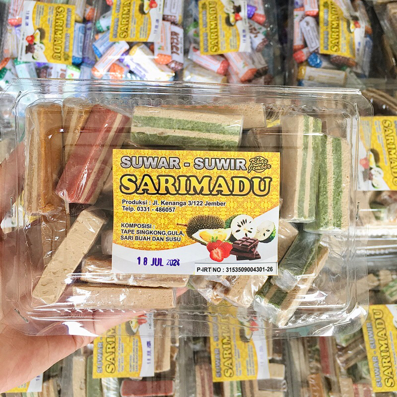 Suwar Suwir 1/2 kg Honey Sari Typical Jember | Shopee Malaysia