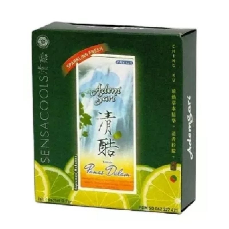 Adem Sari - Helps relieve heartburn (1 box - 5 sachets)/ (per Sachet ...