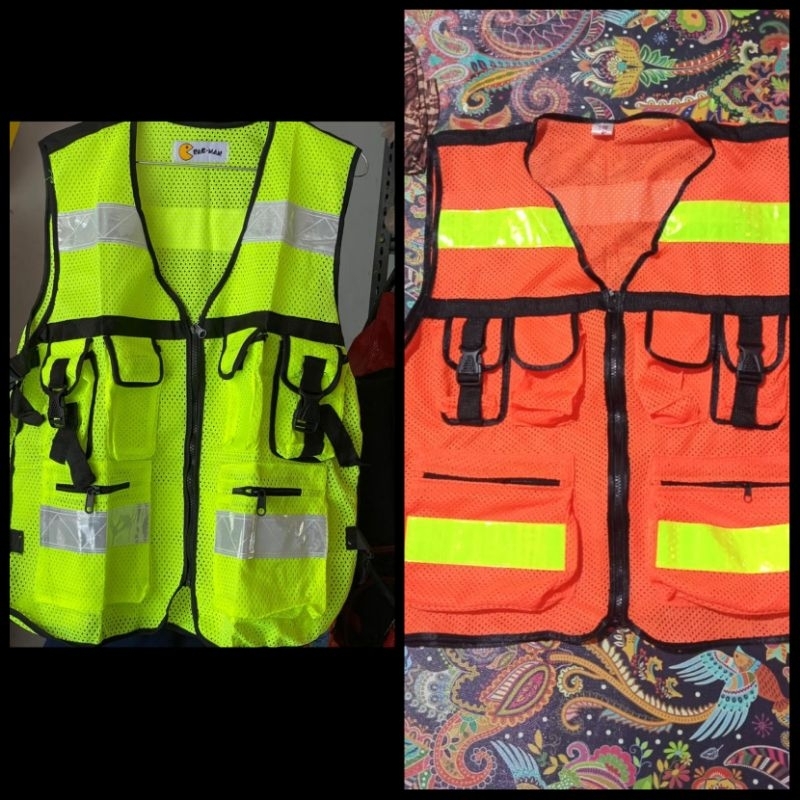 Safety Vest/Project Vest/Mine Vest/6 Pockets Field Vest | Shopee Malaysia