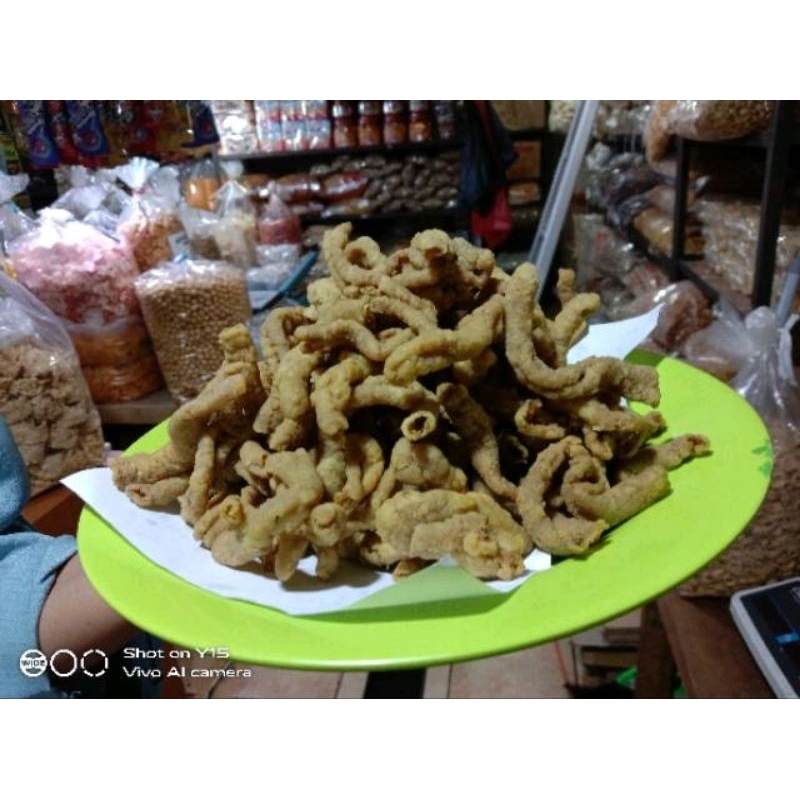 Crispy chicken intestine chips 1kg | Shopee Malaysia