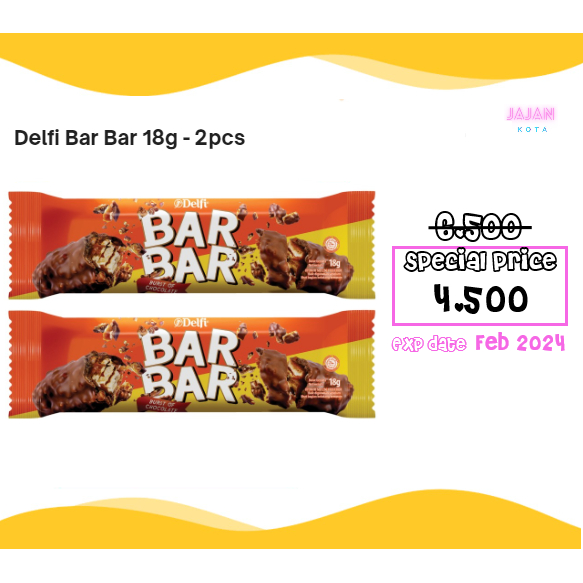 Delfi Bar Bar 18g (2Pcs Contents) | Shopee Malaysia