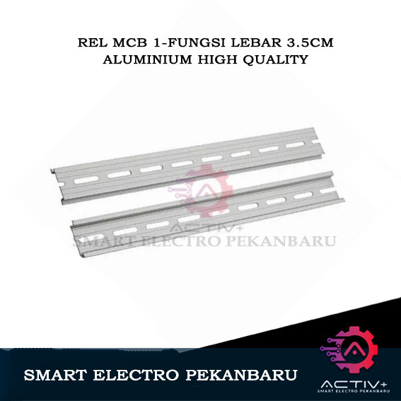 ORIGINAL ALUMINUM MCB RAIL 1 FUNCTION DIN RAIL MCB DIN RAIL Slot ...