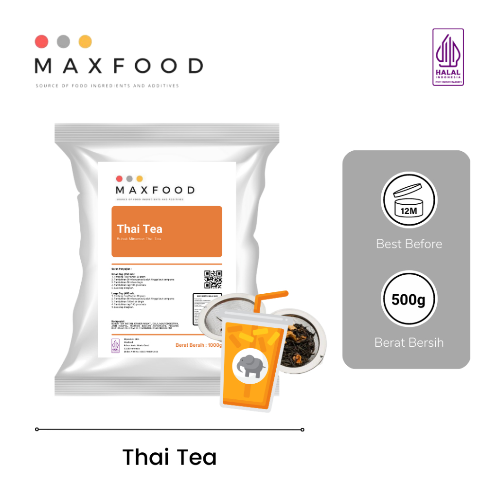Thai Tea/ Thai Tea Drink Powder/ Thai Tea Powder 500 GR | Shopee Malaysia