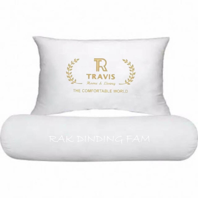 Original TRAVIS HOTEL PILLOWS / BOLSTERS 100% SILICON COTTON SERIES ...