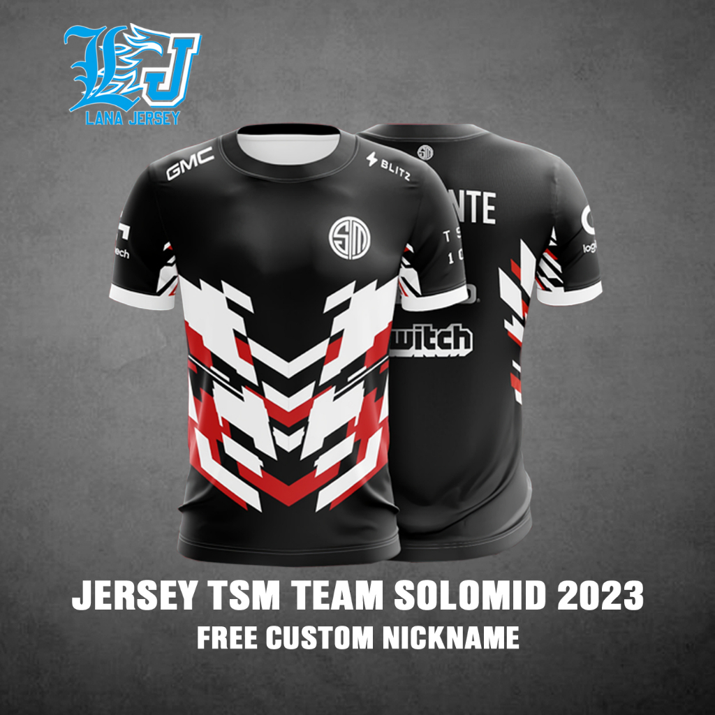Tsm TEAM SOLOMID JERSEY 2023 GAME DOTA 2 | Shopee Malaysia