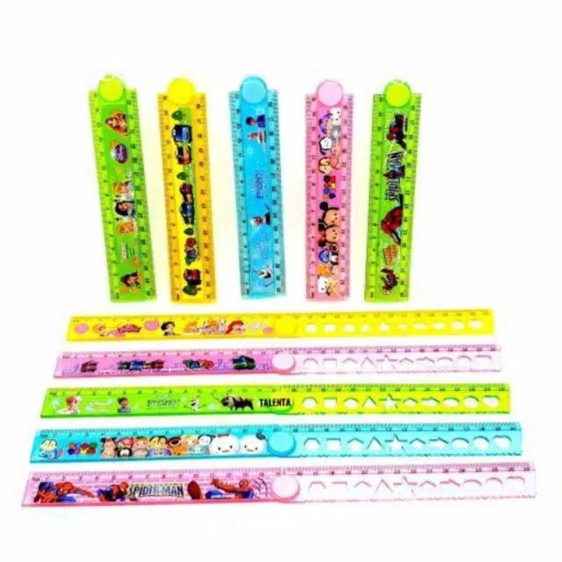 Fancy Character Folding Ruler 15CM | Shopee Malaysia