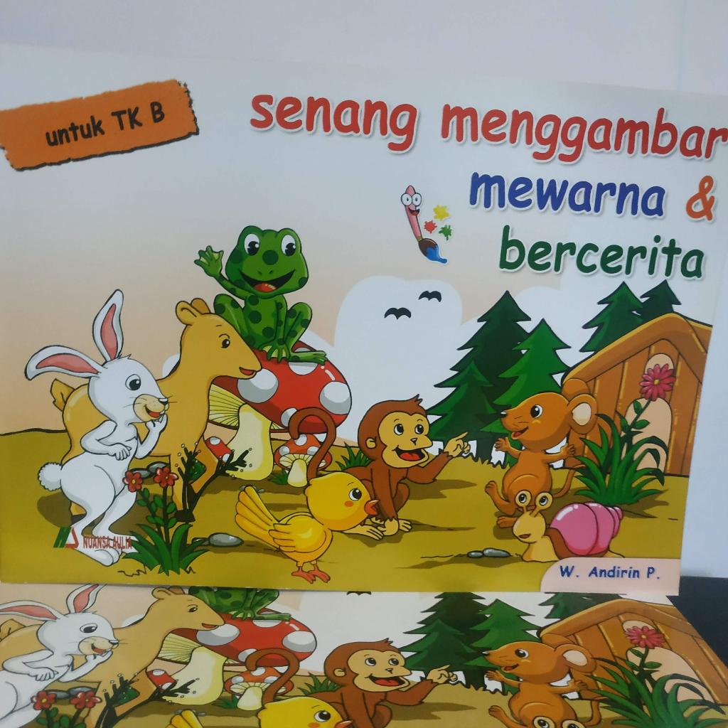 Happy Drawing, Coloring & Storytelling Book | Shopee Malaysia