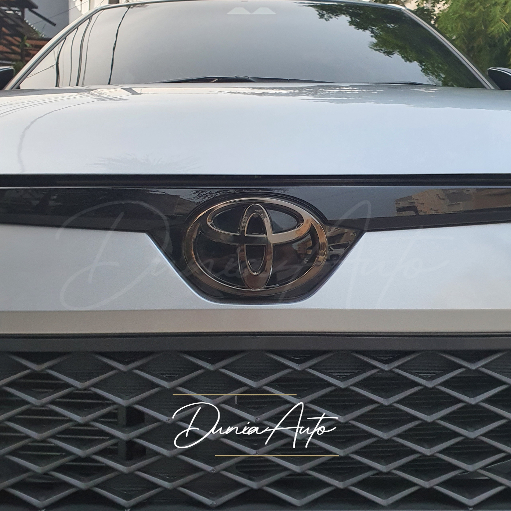 Toyota Raize Front Black Chrome Logo Emblem | Shopee Malaysia