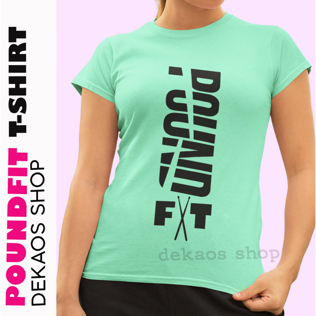 POUNDFIT CLOTHES POUNDFIT T-SHIRT/ POUND T-SHIRT/ POUNDFIT AEROBIC ...