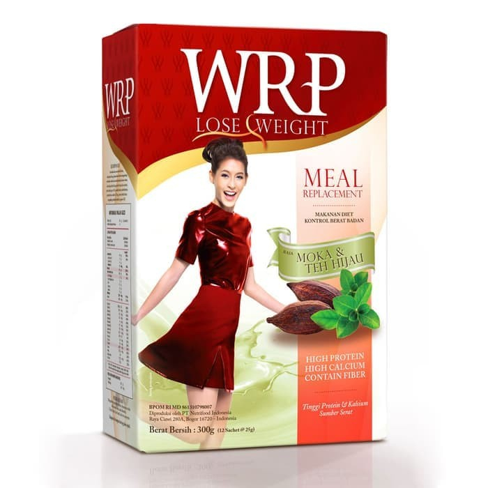 HIJAU Wrp LOSE WEIGHT MOKA MILK POWDER & GREEN TEA 324 GRAM (6 X 54 ...