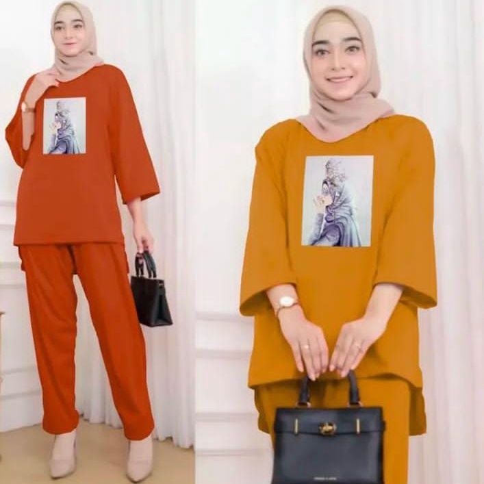 One SET OVERSIZE HIJAB QUEEN/SET OVERSIZE HIJAB QUEEN | Shopee Malaysia