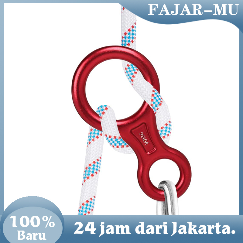 Figure 8 Descender 35KN Carabiner Climbing Safety Rock Climbing ...