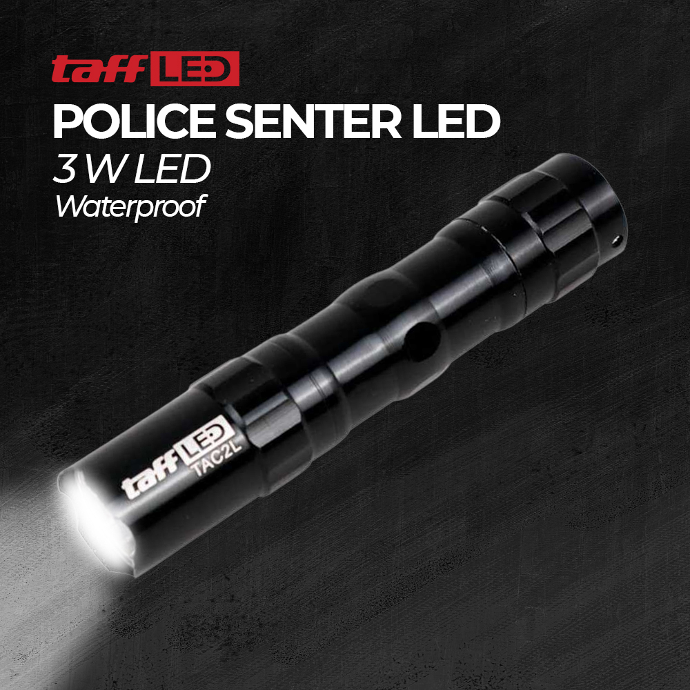 Led Flashlight Police Waterproof Flashlight Waterproof 3W - TAC 2L ...