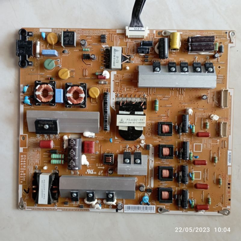 MESIN Motherboard module psu power supply samsung ua46d6600 tv machine ...