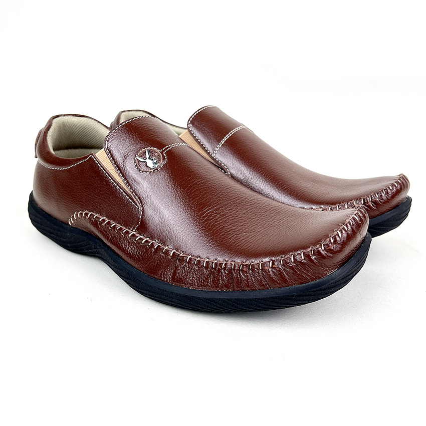 Men's Leather Shoes Made of Genuine Garut Cowhide | Shopee Malaysia