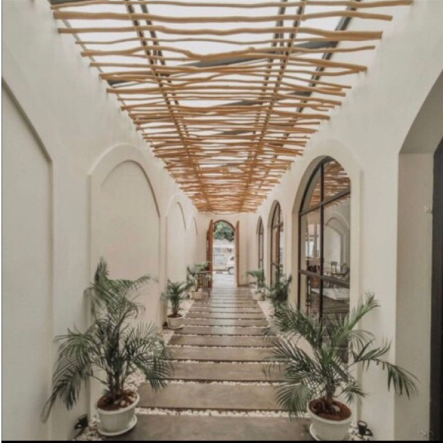 KAYU Teak Wood Twigs Macrame Roof Ceiling Partition Home Decoration ...