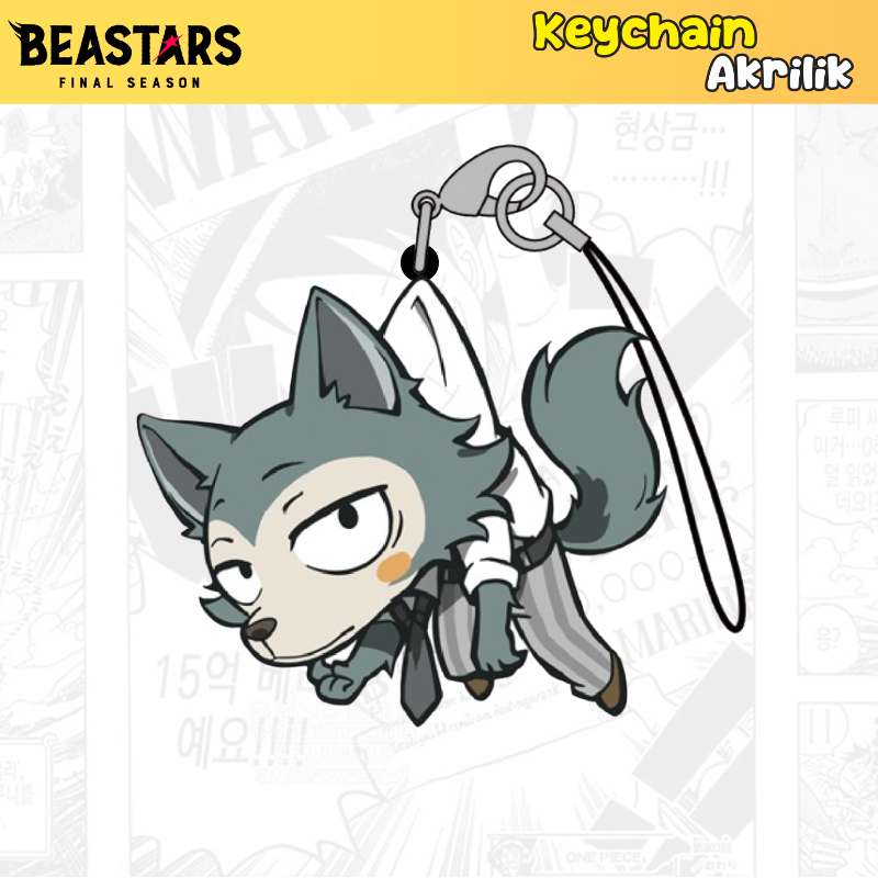 GANTUNGAN [Beastars] Keychain & strap hp full Acrylic Haru Version ...