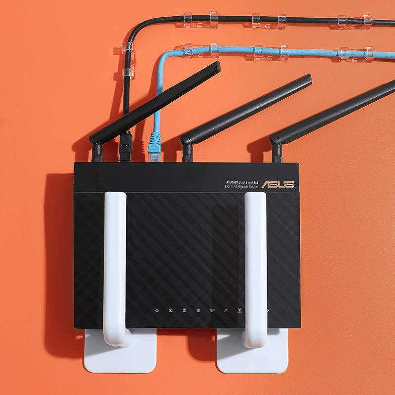 Multi-purpose wall mounted stb wifi router holder wall shelf | Shopee ...