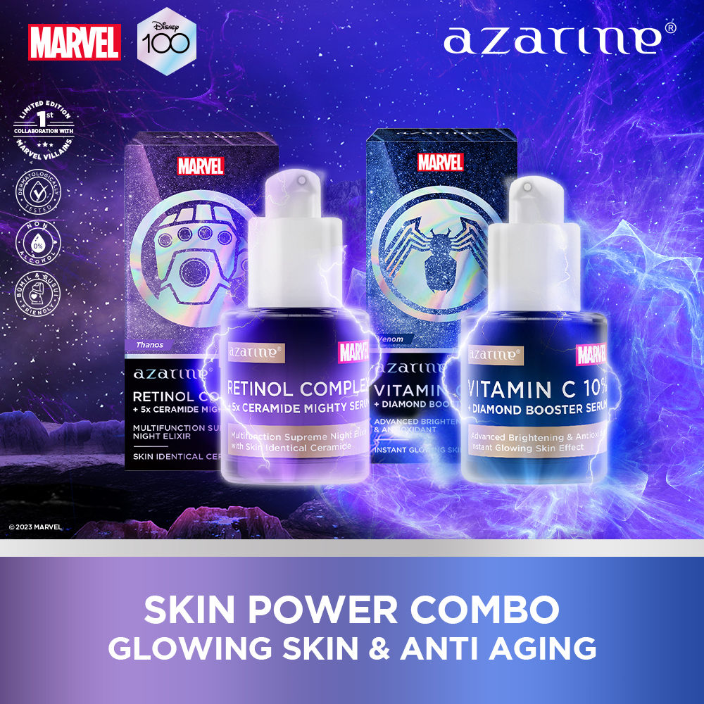 [Guaranteearine X Marvel] Skin Power Combo Personal Glowing & Anti ...
