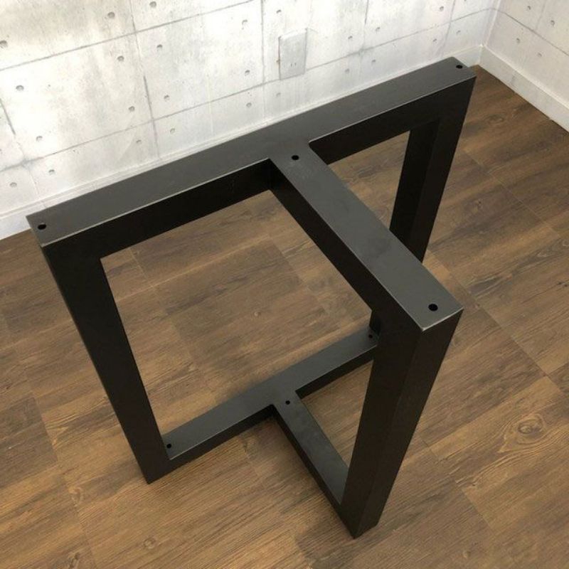 Minimalist iron table leg frame with 3 stands | Shopee Malaysia