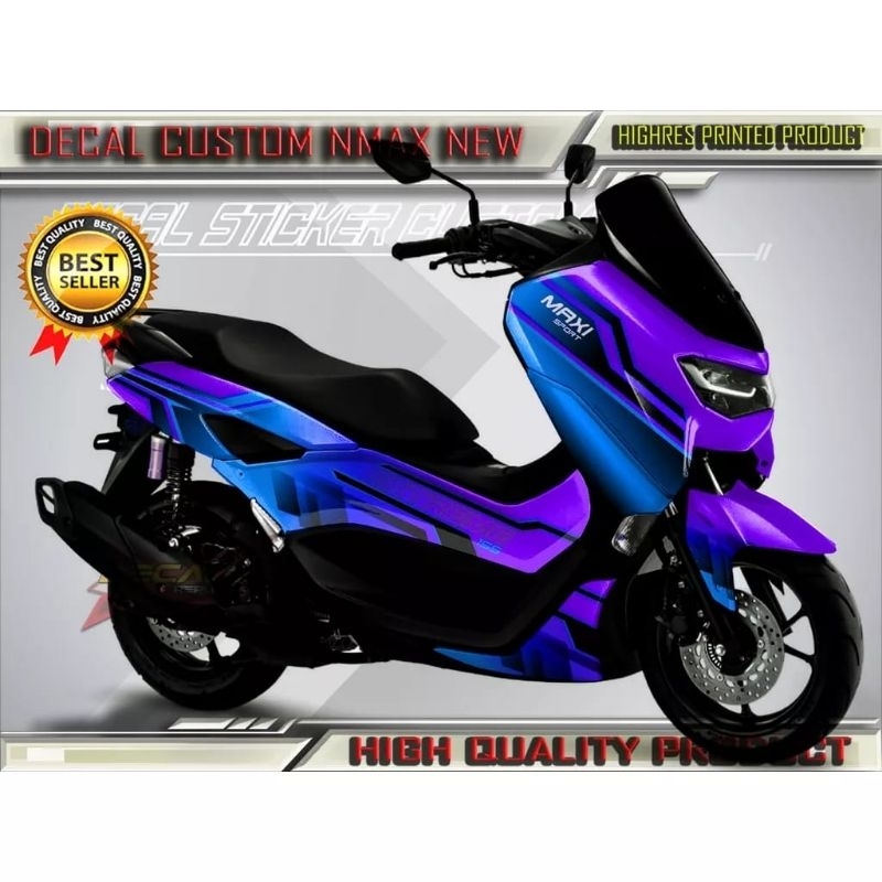 Nmax new decal sticker, you can request free costume design, free ...