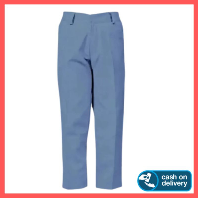 School Uniform High School Pants SMK Gray Long | Shopee Malaysia