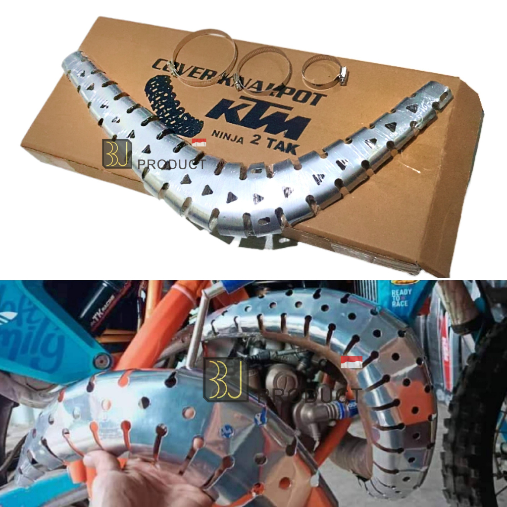 Ktm HUSQVARNA YZ 125 NINJA 2 Stroke Trail Exhaust Protector | Shopee ...
