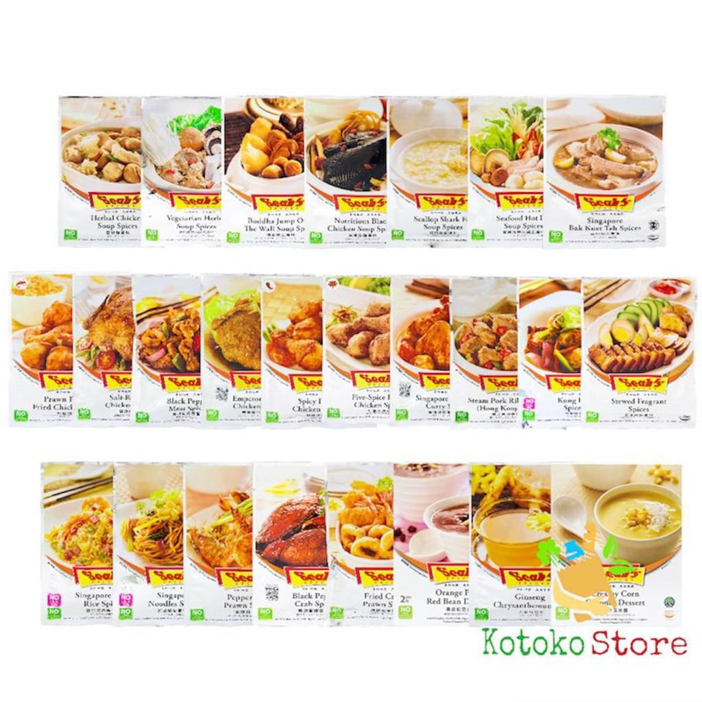 Seah Bak Kut Teh Spices Singapore / Seah's Bumbu Bakut Teh Instant ...