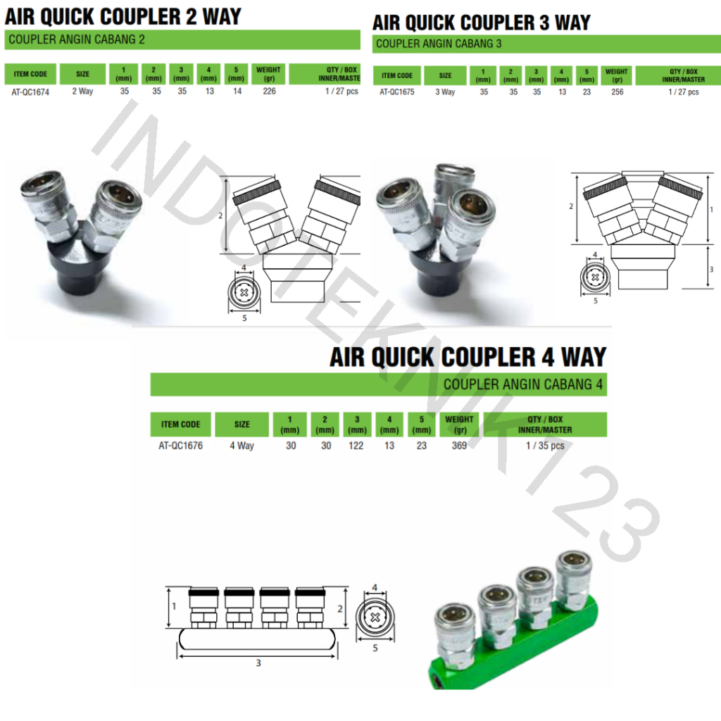 Tekiro 2 Branch Coupler | Shopee Malaysia