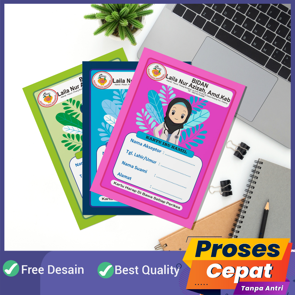 Pregnant Women Examination Card | Anc Card | Custom MIDWIFER'S NAME ...