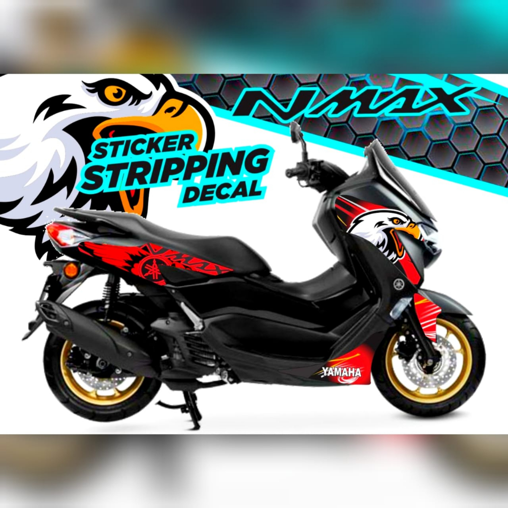New YAMAHA NMAX Sticker DECAL/STRIPING Variation YAMAHA NMAX NEW ...