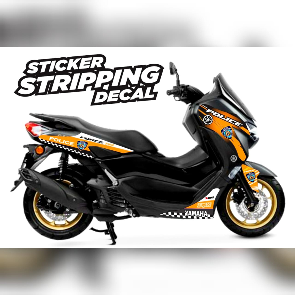 Yamaha NMAX NEW VARIATION STRIPING/NEW YAMAHA NMAX STICKER DECAL ...