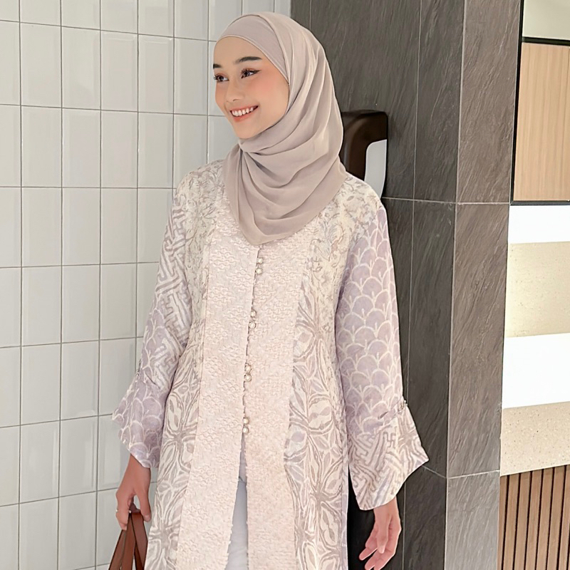 Sarra Series - Viscose Batik Tunic Top By Kartinislabel | Shopee Malaysia