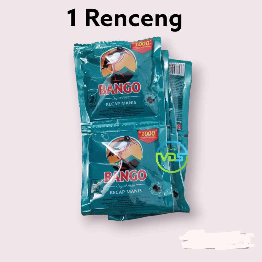 Bango Sweet Soy Sauce sachet 18ml Retail 1000 (1 Contains 12 Sachets ...